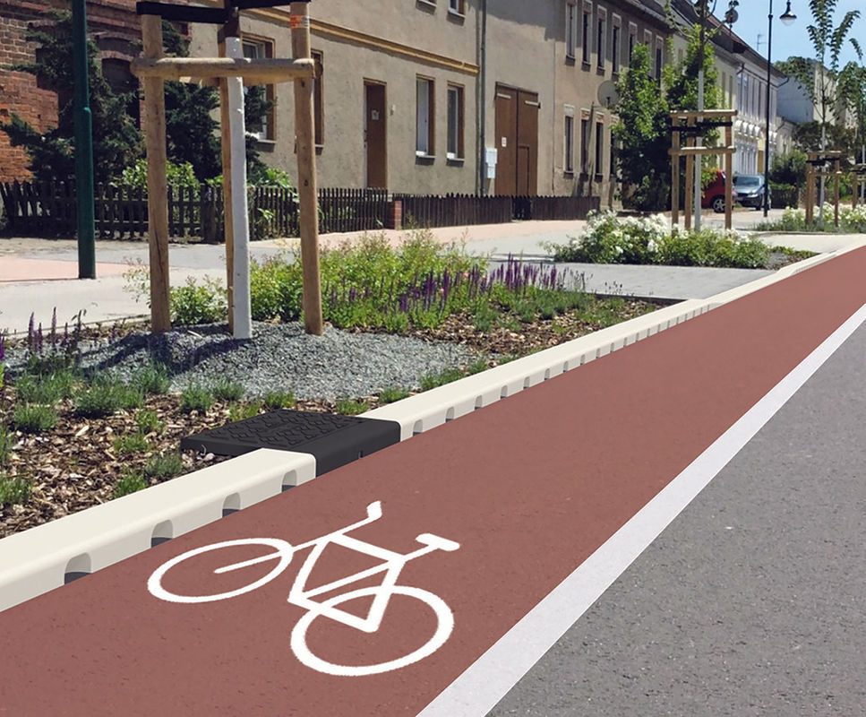 Images for KerbDrain CycleKerb combined kerb and drainage for cycle lanes