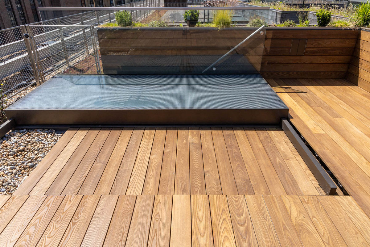 Images for Grad hidden-fix decking system for Battersea Power Station