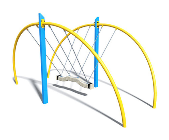 6040-108 - Crusader Rope End Swing | Wicksteed Playgrounds