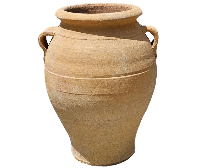 Pithos - classic Pithari shape terracotta pot for specimen plants ...