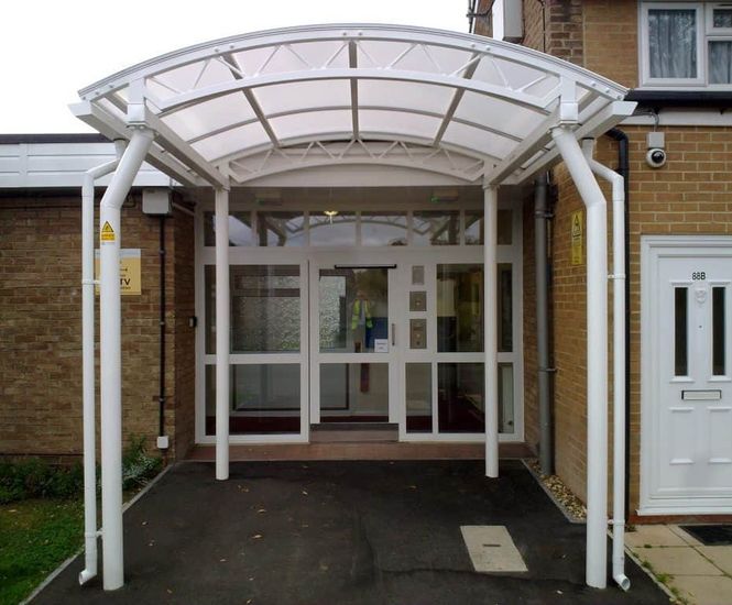 Oxford Entrance Canopy Clovis Canopies