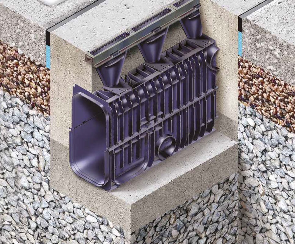 Images for RECYFIX HICAP - High-capacity slot drainage retention system