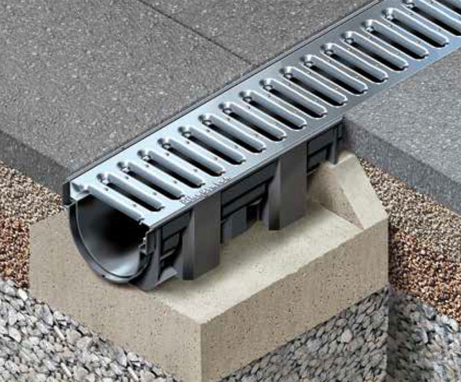 TOP X channel drainage channels - House builder, domestic project ...