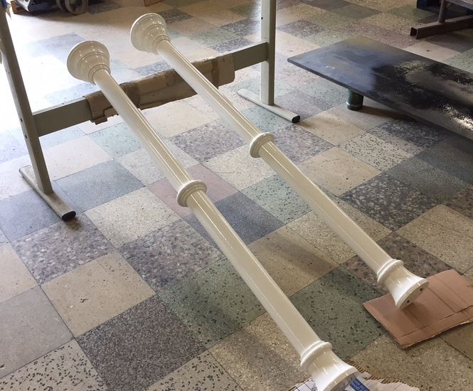 Cast collars and bases for architectural columns | Leander Architectural