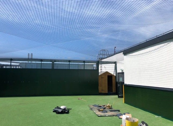 Images for Rooftop sports pitch and netting for Al Noor School Ilford