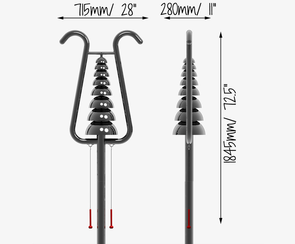 Bell Lyre - Outdoor Percussion Instrument | Images