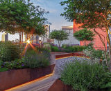 Contemporary commercial rooftop garden, 116 Old Street, London | Raaft®