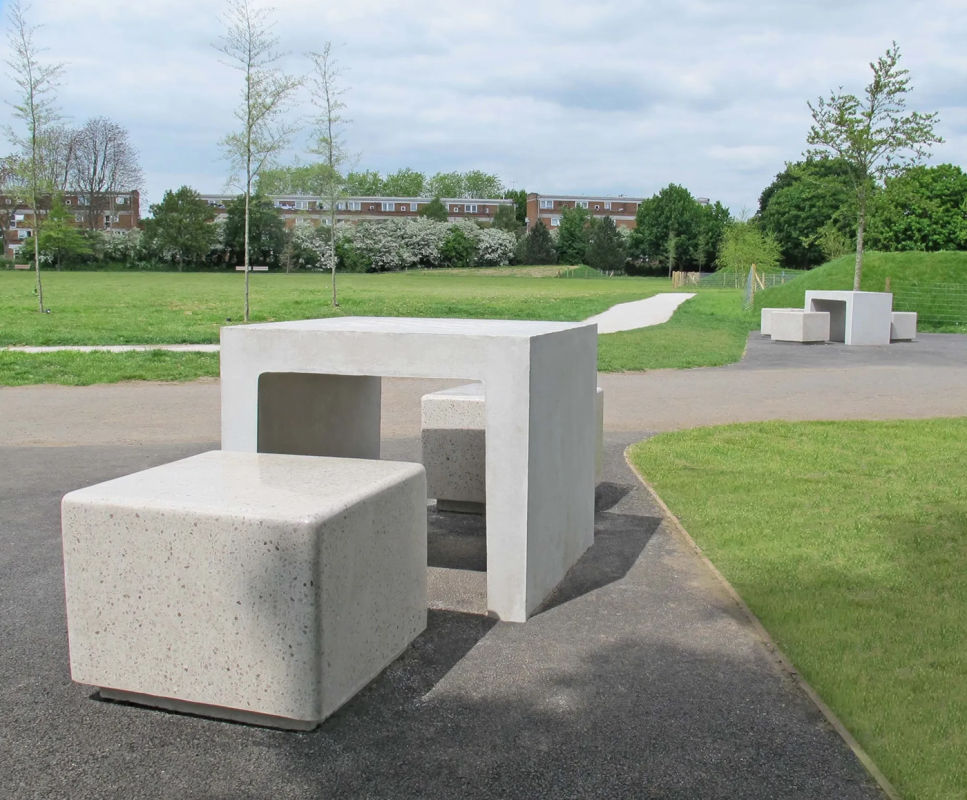 Images for Core concrete table and seating block