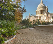 AluExcel landscape edging - 25 Cannon Street, London | Kinley