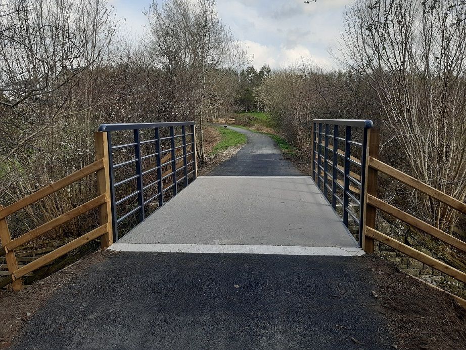 Two FRP bridges for cycle path - Elan Valley | Images
