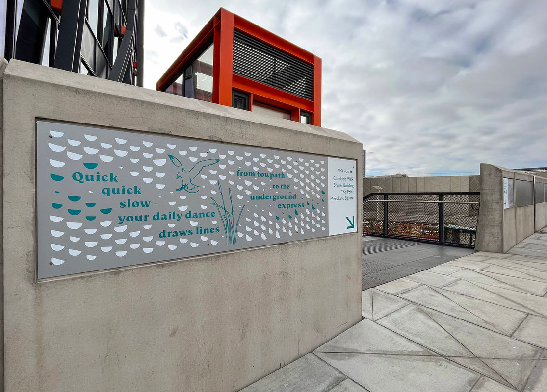 Images for Storytelling wayfinding signage - Paddington Connections