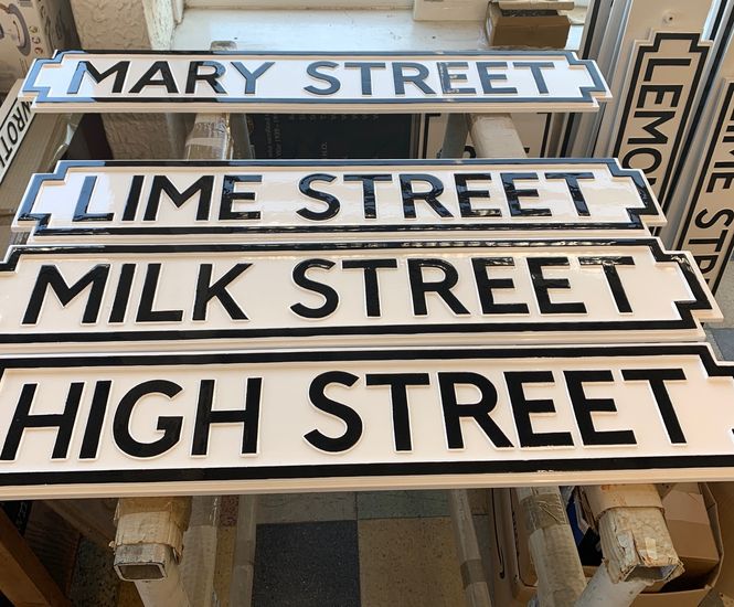 Street Nameplates | Leander Architectural