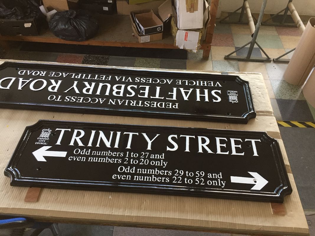 Images for Cast metal street nameplates