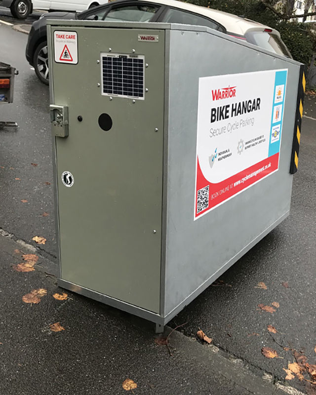 Warrior Hangar - Sold Secure Diamond-rated bike locker | Images
