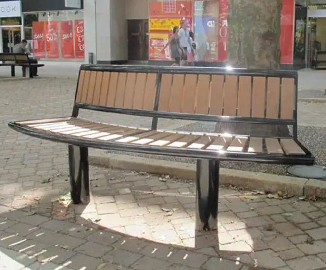 Horizon curved seat | Furnitubes