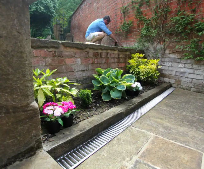 ACO HexDrain domestic drainage channel | ACO Water Management