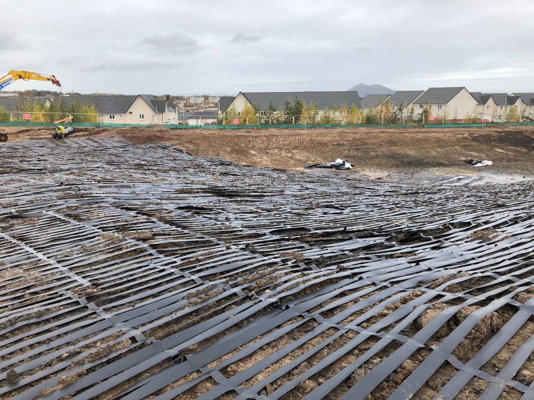 ParaLink® - uniaxial Geogrid | Images