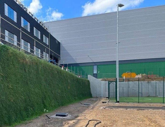 Rootlok Vegetated Gravity Wall System | Images