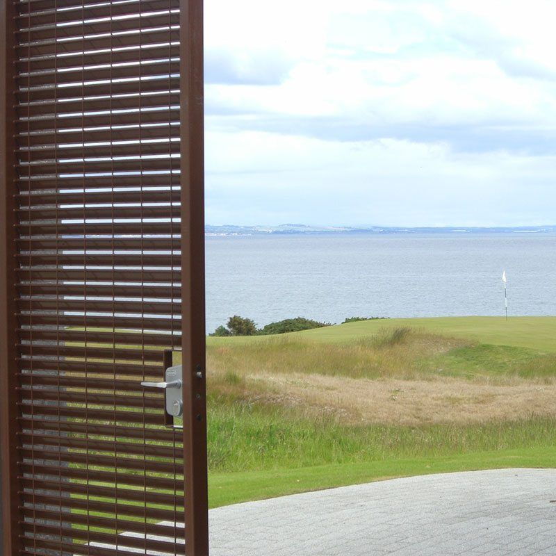 Double gates - Castle Golf Course clubhouse, St Andrews | Images