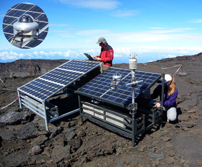 SPN1 Sunshine Pyranometer used to monitor active volcano | Delta-T Devices
