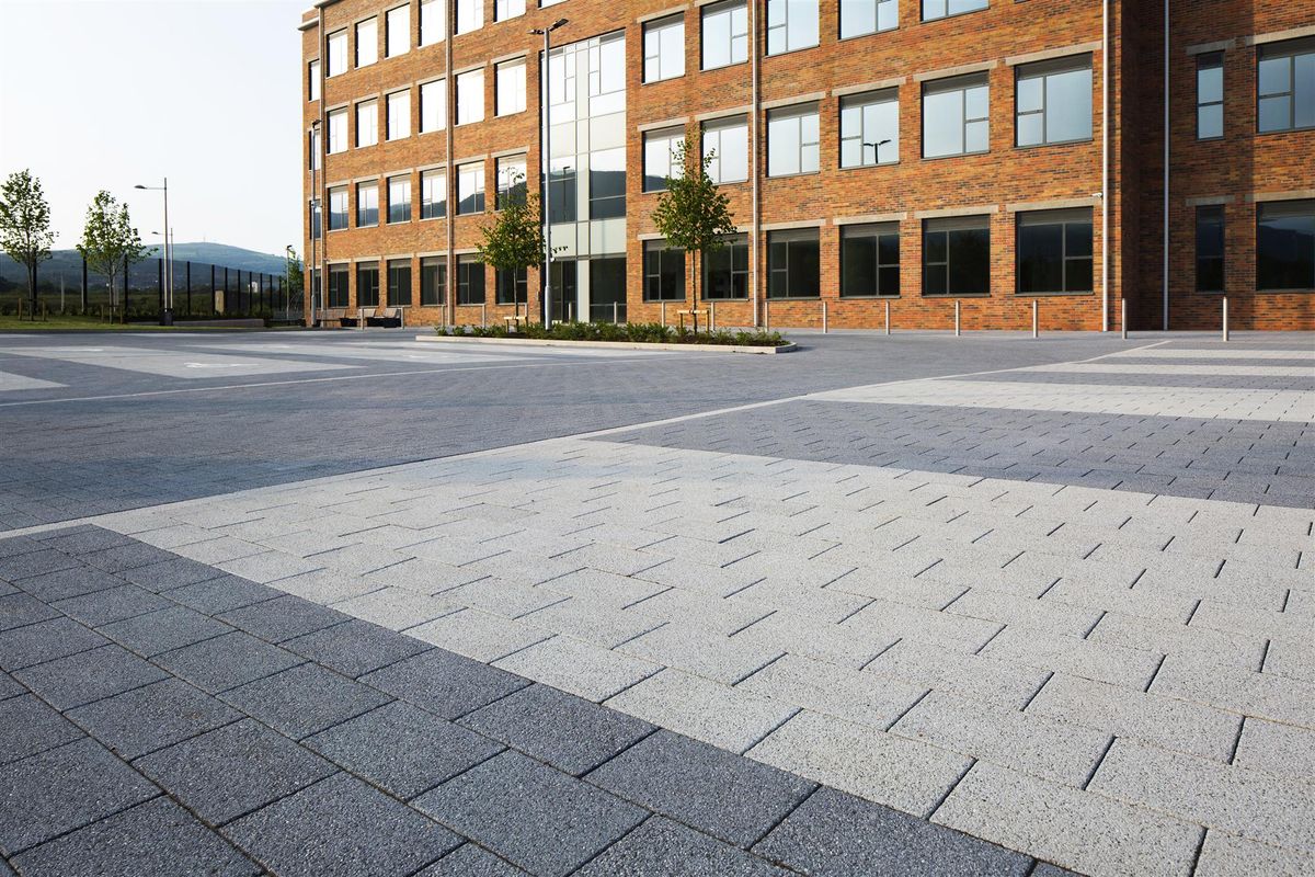 Images for Tobermore facing bricks and paving transform business hub