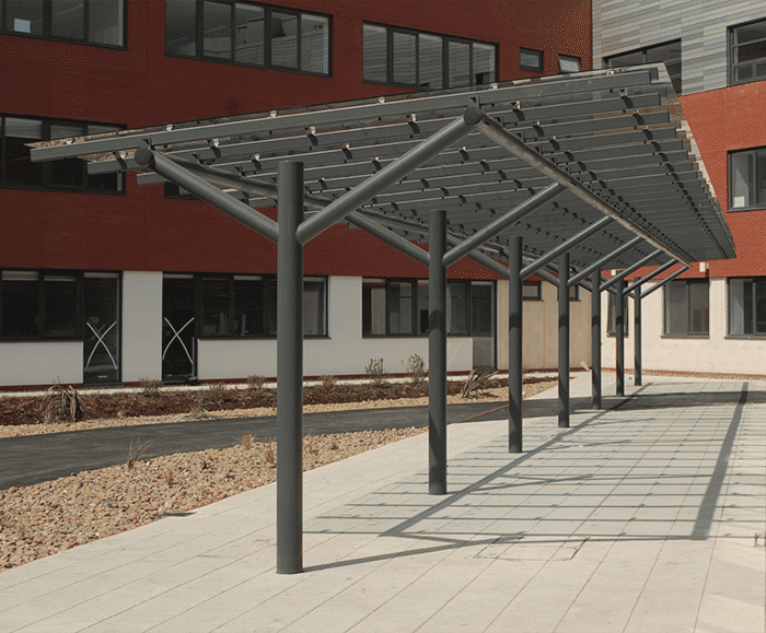 Images for Aquinas contemporary monopitch canopy