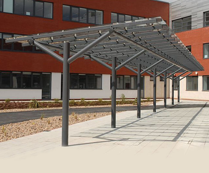 Images for Aquinas contemporary monopitch canopy