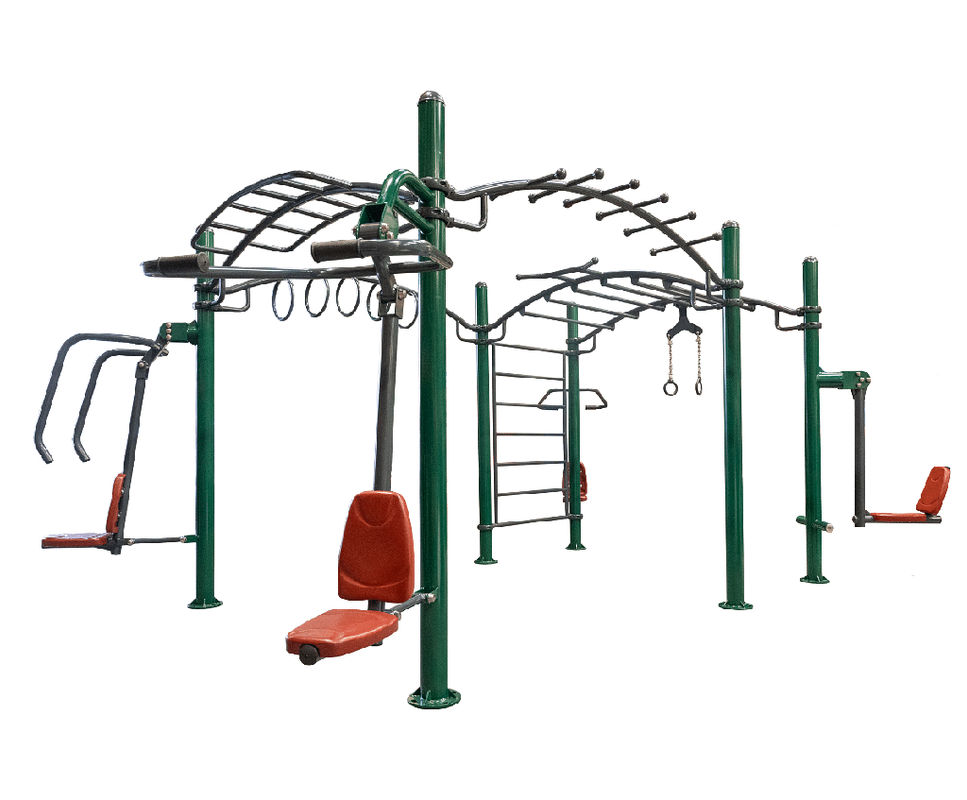 Hercules Outdoor Fitness Rig - steel calisthenics gym | Images