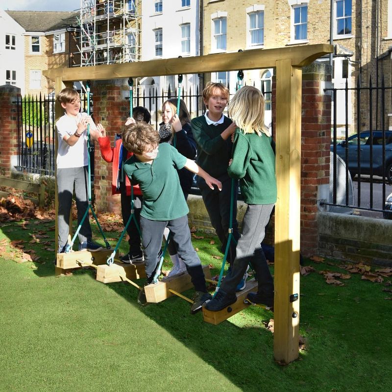 Wooden Play Swing Steps - standard fix (4 steps) | Images
