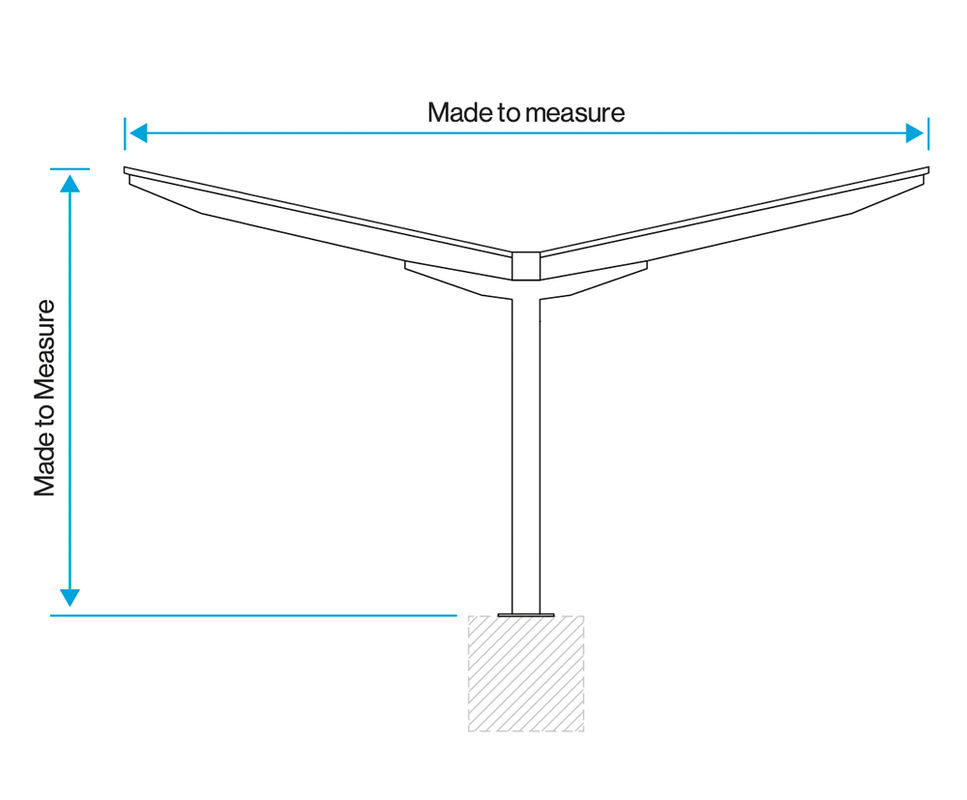 Images for Penarth Gullwing Pick-Up & Drop-Off Canopy