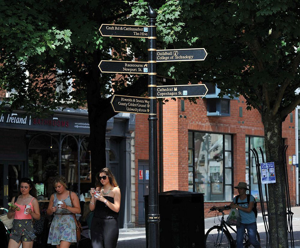 Standard Signage Columns | Images