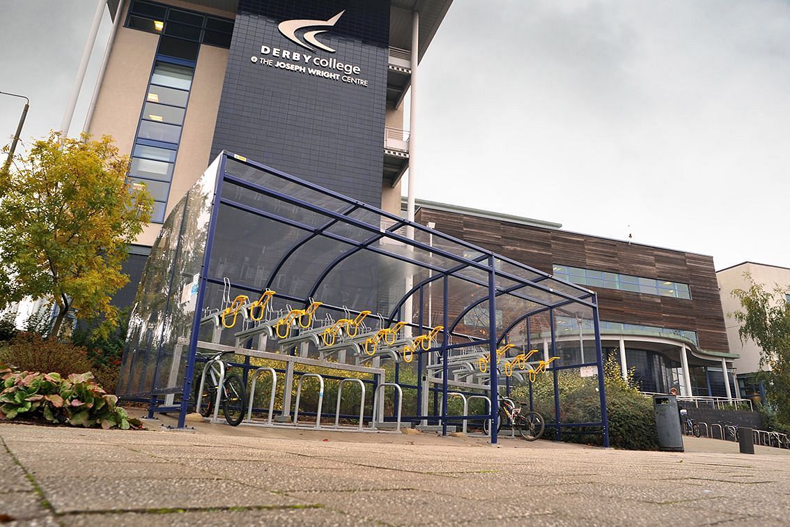 Wardale Grand Two Tier Cycle Shelter | Images