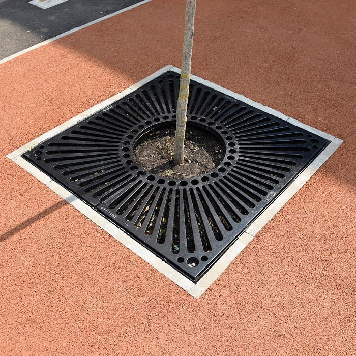 Images for Sunburst - Square Tree Grille 1200mm x 120mm