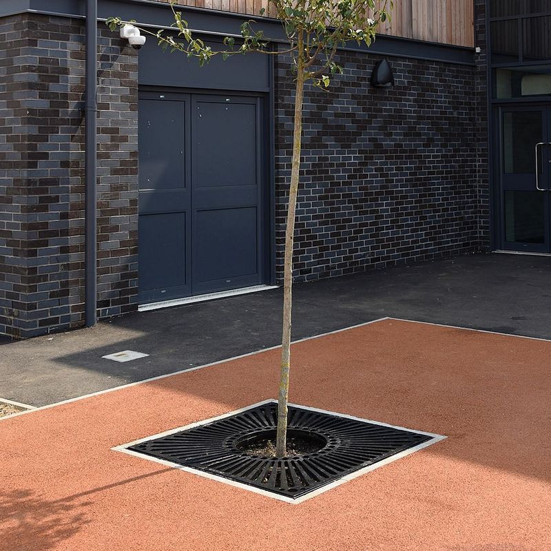 Images for Sunburst - Square Tree Grille 1200mm x 120mm