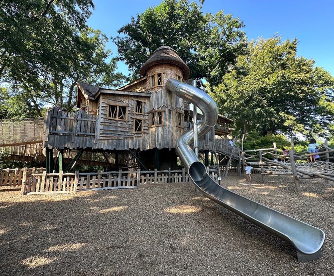 Woodland adventure play - Savill Garden, Windsor Great Park | Massey ...