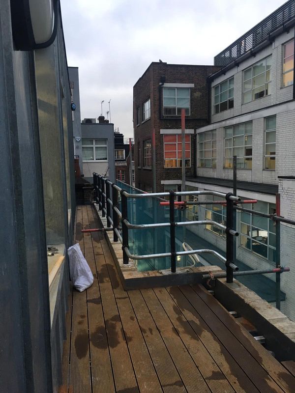 ASF Stowe Ductile Posts for Great Portland Street Roof Garden | Images