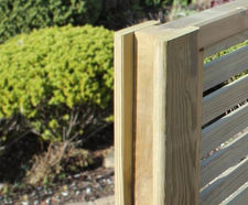 Jakposts® - slotted timber posts for panel fencing | Jacksons Fencing