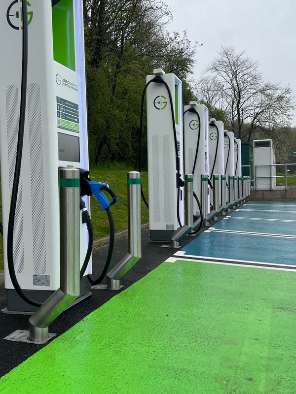 ASF 5002 Electric Car Charging Posts | Images