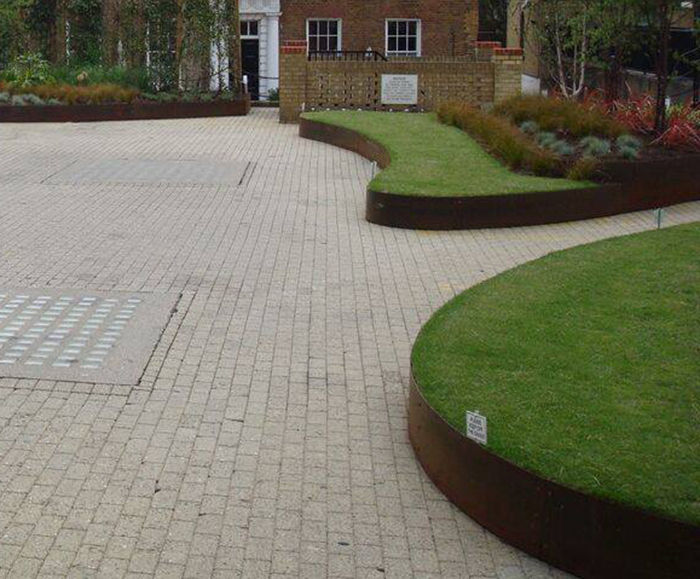 Images for EverEdge Custom landscape edging for docklands courtyard