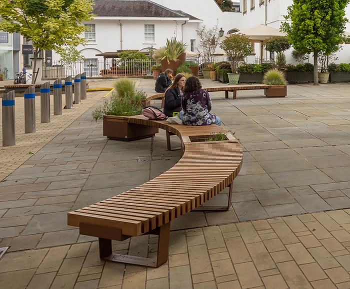 Images for RailRoad Loop straight and curved modular seating range