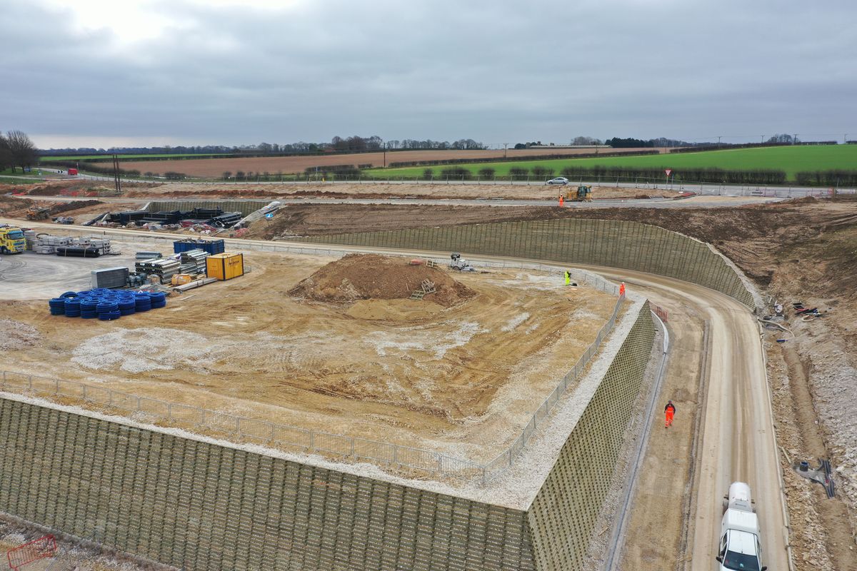 Permacrib BBA-certfied timber crib retaining wall system | Images