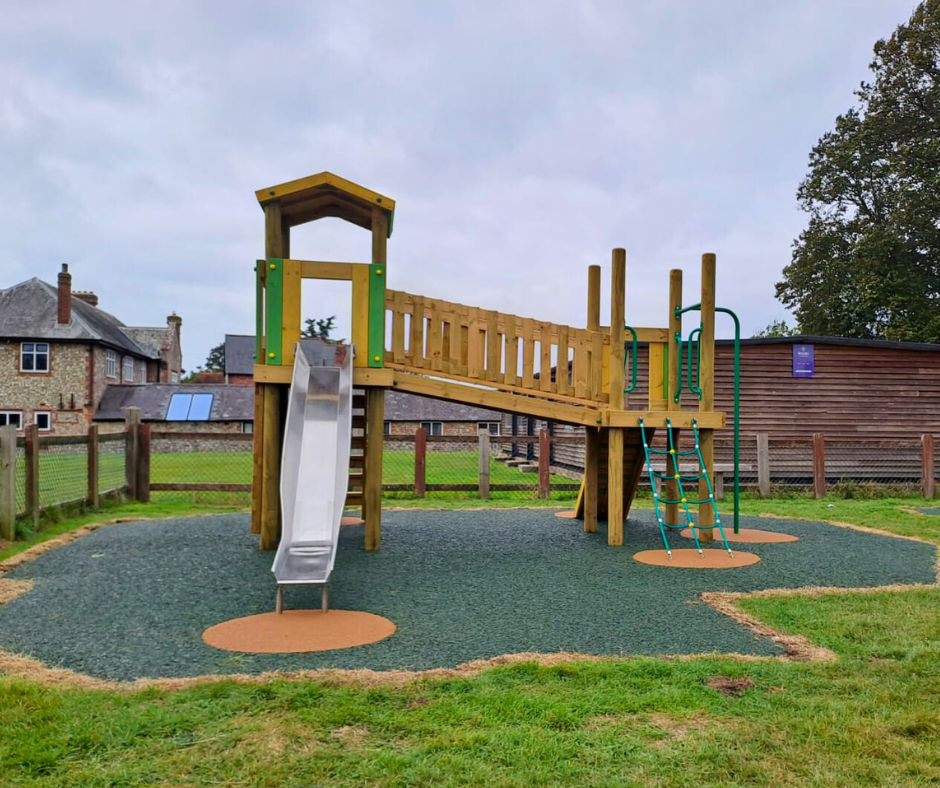 Revitalised Timber Play Area for Aubrey Fletcher's Play Field | Images