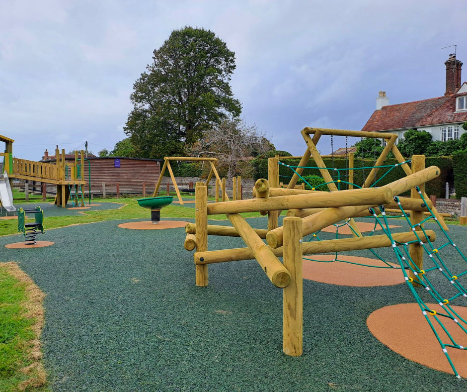 Revitalised Timber Play Area for Aubrey Fletcher's Play Field | Images
