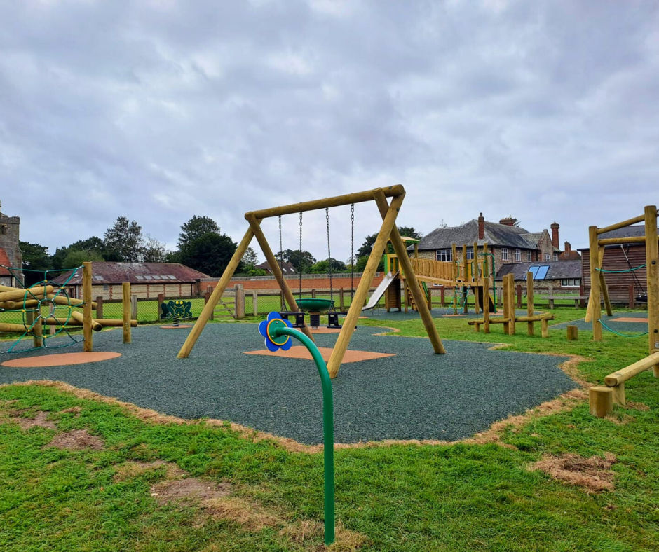 Revitalised Timber Play Area for Aubrey Fletcher's Play Field | Images