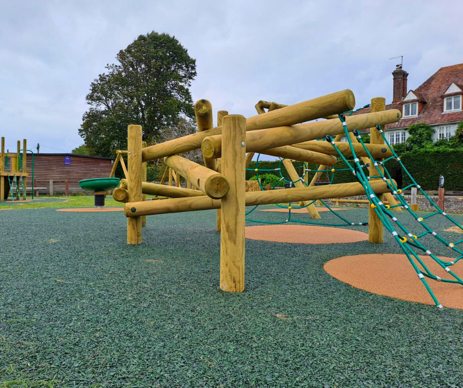 Revitalised Timber Play Area for Aubrey Fletcher's Play Field | Images