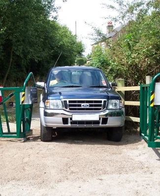 K Barriers for effective motorcycle access control | Images
