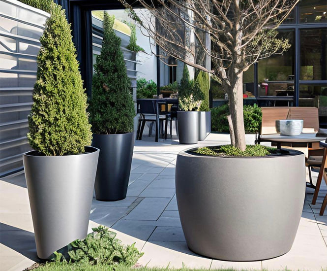 Bespoke steel tree planters | Manor House Planters