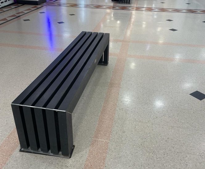 Avenue - recycled plastic bench | GOplastic - 100% recycled