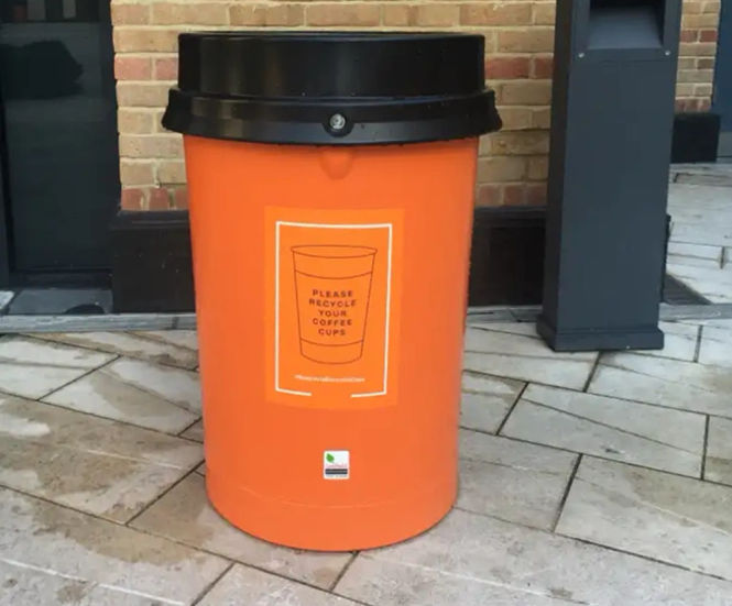 Leafield Envirocup Grande Cup Bin | Leafield Environmental