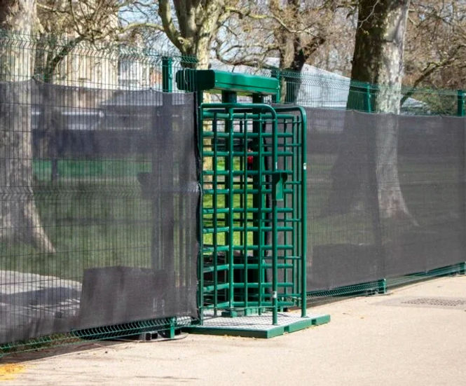 FenceSafe PedMaster - turnstile for temporary fencing | CLD Physical ...